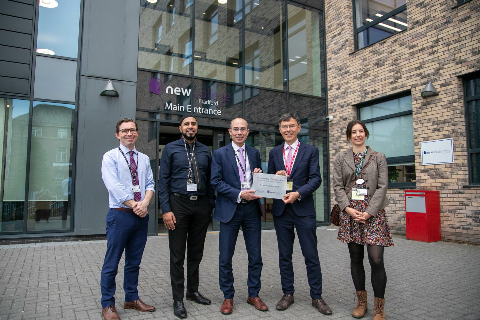 New College Bradford Signs Partnership Agreement With the University of ...